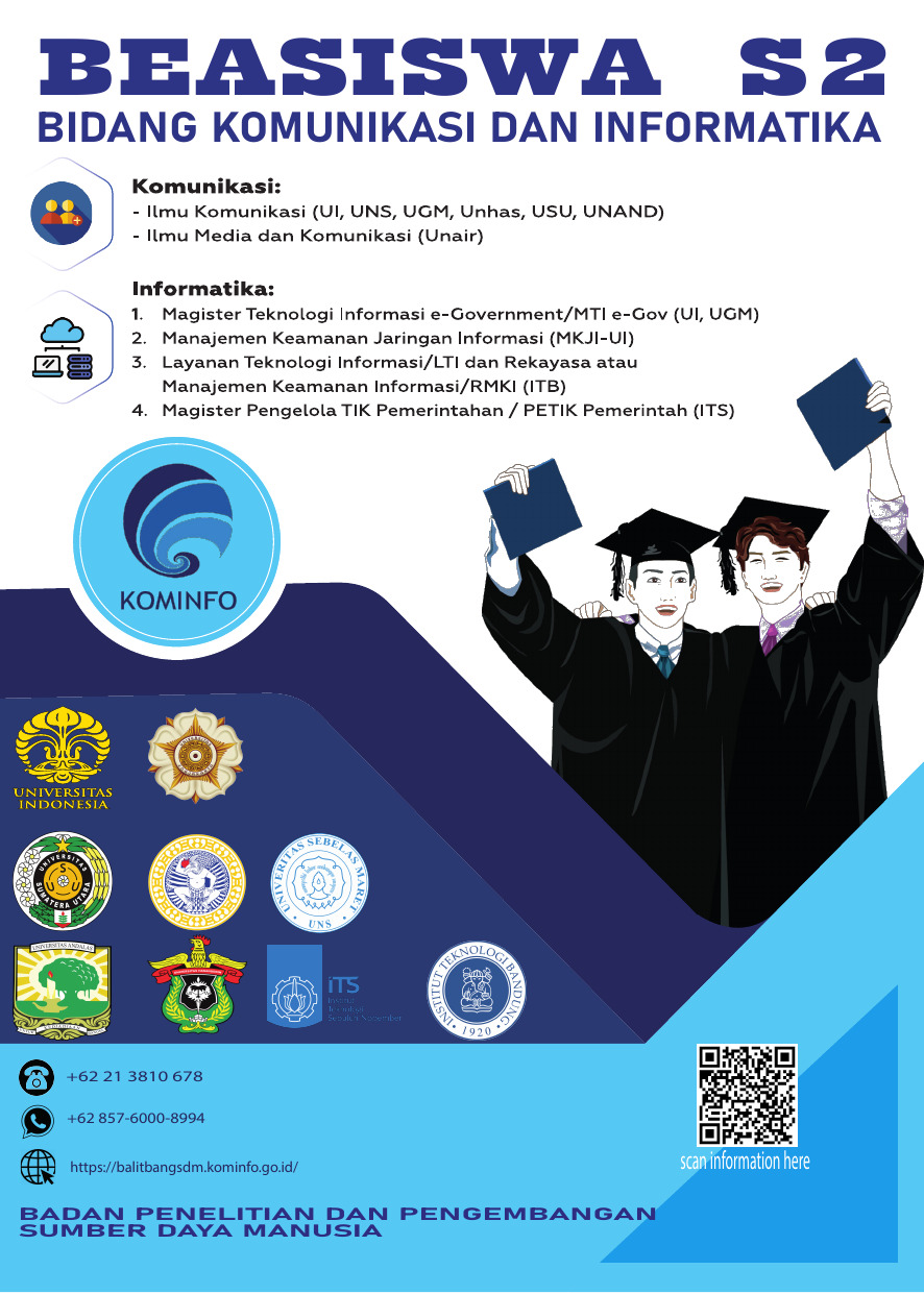 Pengumuman: Pembukaan Beasiswa S2 Dalam Negeri Bidang Kominfo ...